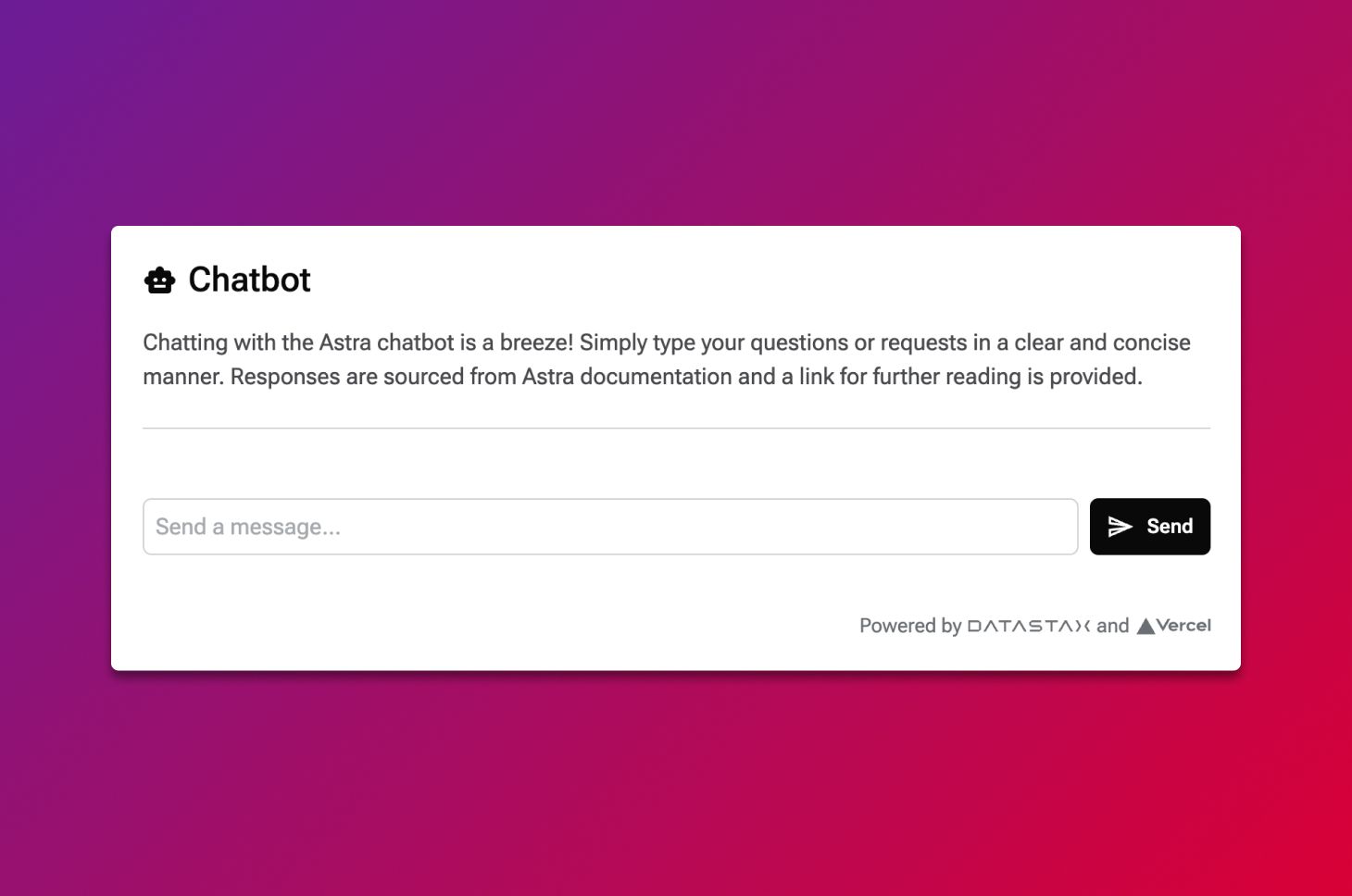 Turn Product Docs Into A Rag Powered App With Vercel And Astra Db Datastax