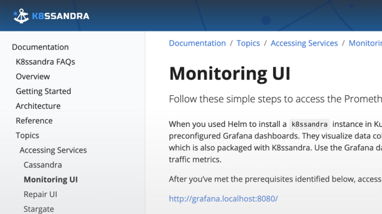 Monitoring Cassandra Clusters In Kubernetes With Prometheus And Grafana Datastax