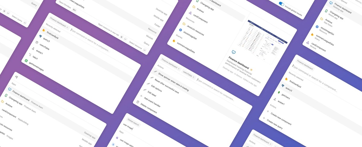 Retool Blog | Designing Retool's Command Palette
