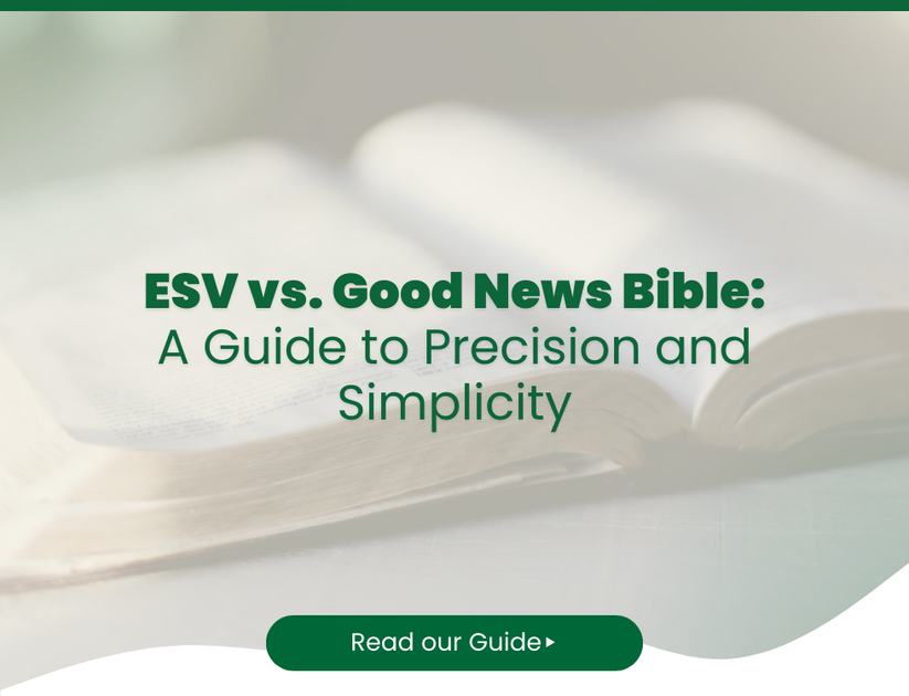 ESV vs. Good News Bible (GNB): A Comparison of Accuracy & Clarity ...