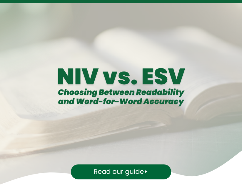 NIV vs ESV: Which Translation is Right for You? [Decision Tool] | Eden Blog