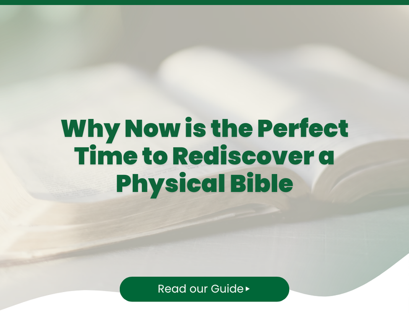 Bible Gateway Down in the UK? 4 Benefits of a Physical Bible | Eden Blog