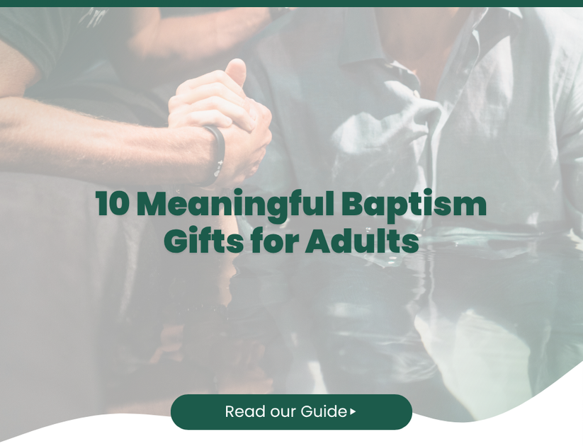 10 Meaningful Baptism Gifts for Adults They'll Treasure | Eden.co.uk ...