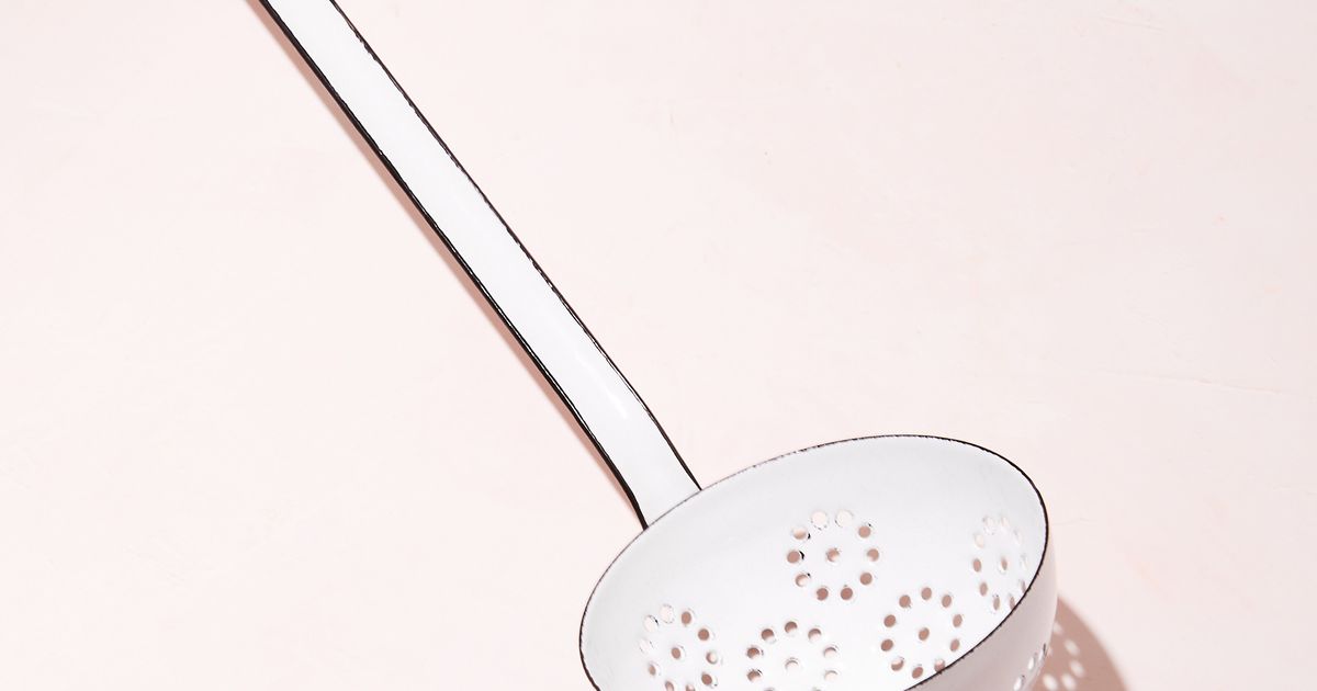 Austrian Enamel Colander Ladle