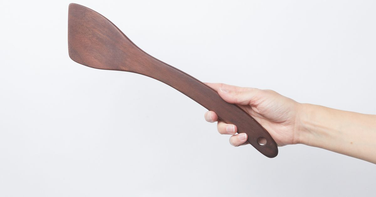 Black Walnut Wood Spatula by Riley/Land Collection