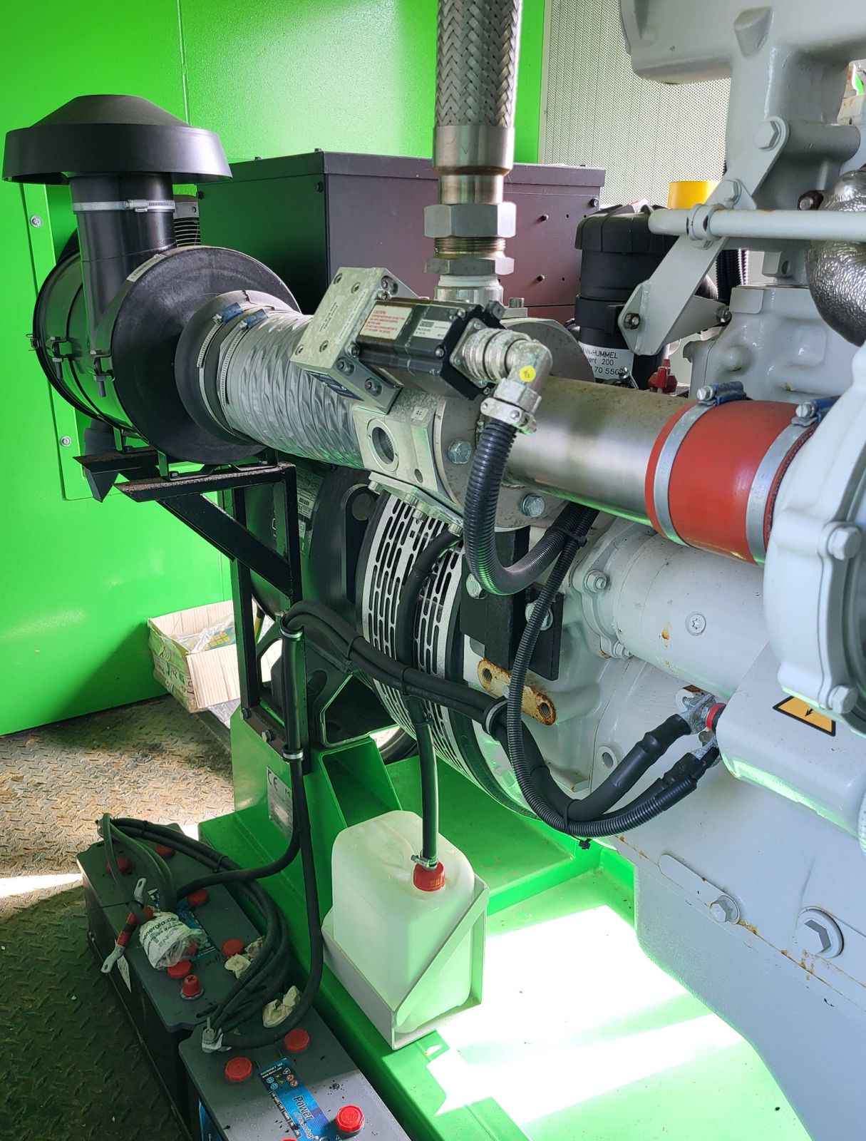 Used TEDOM TB130 G5V TX 86 Biogas Container Generator Set - Gas Engine ...