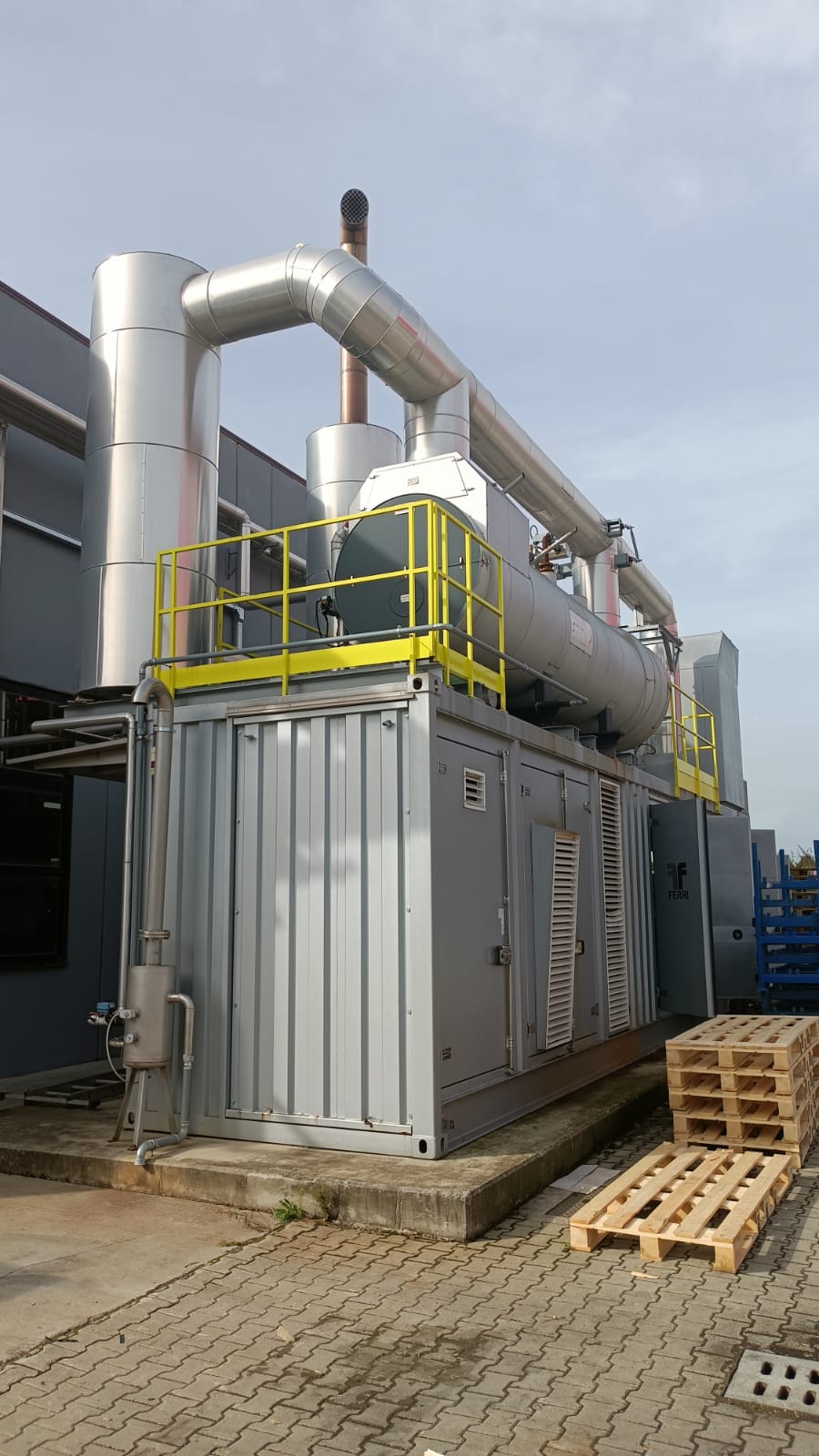 USED MWM2016 V16 Containerized Natural Gas Plant - Gas Engine Exchange