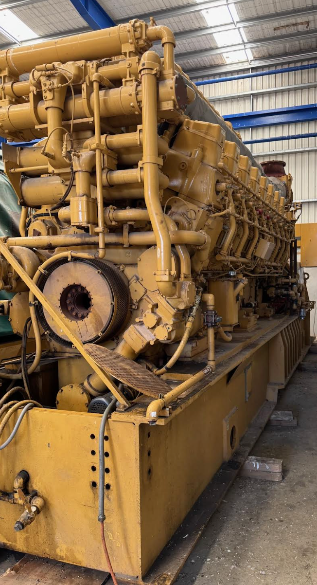 Used Caterpillar 3616 3.2MW Natural gas Unit - Gas Engine Exchange