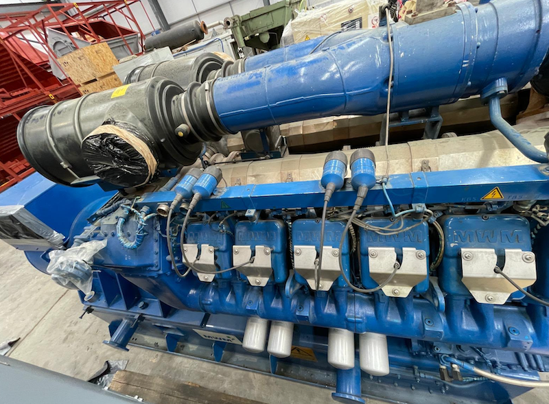 MWM TCG 2020 V12 Natural Gas Generating Set - Gas Engine Exchange