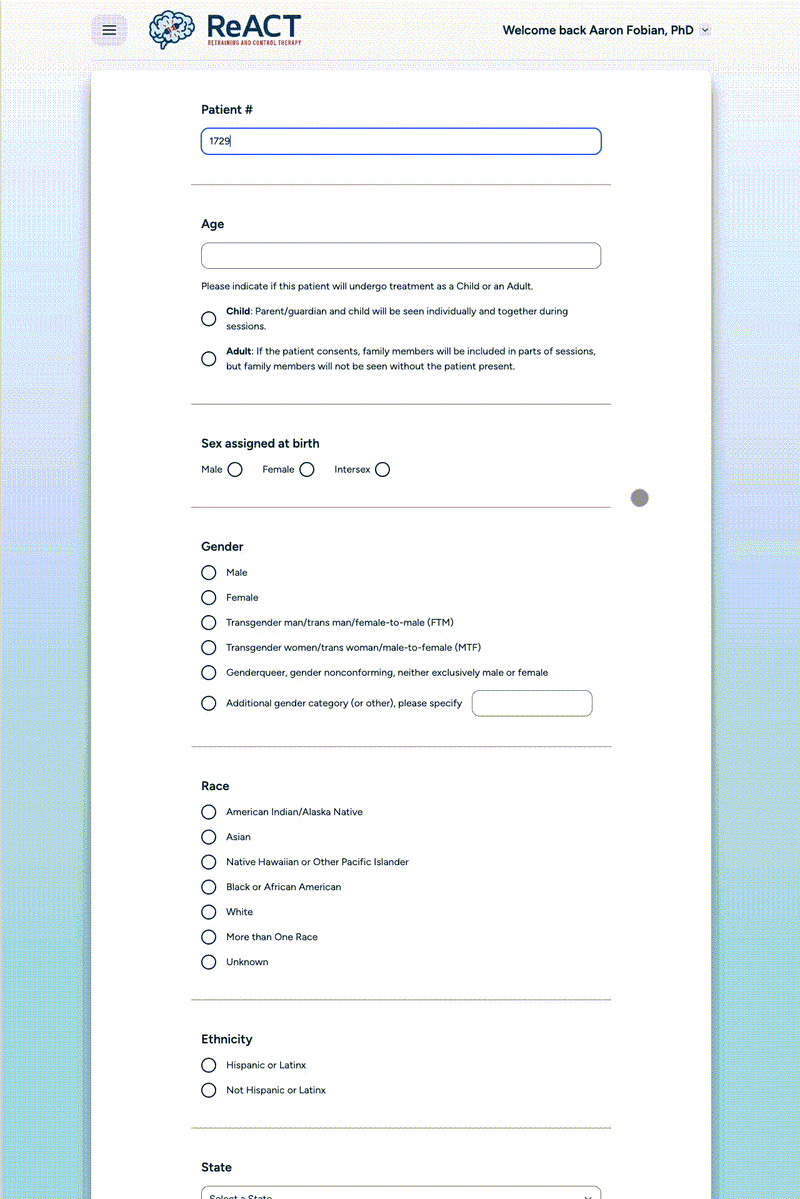 ReACT FND | For Providers