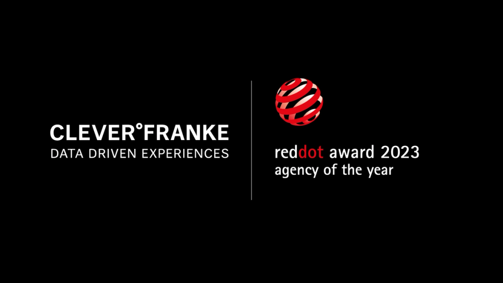 CLEVER°FRANKE is Red Dot: Agency of the Year 2023 | CLEVERºFRANKE
