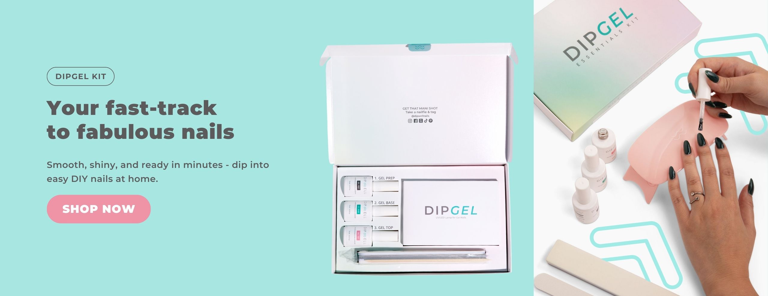 DipWell | Dip Powder Kit | Save Time & Money | DipWell