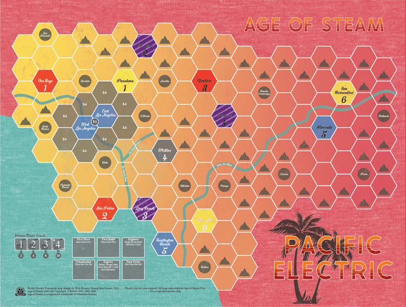 Age of Steam Maps from Age of Steam Con | Allplay
