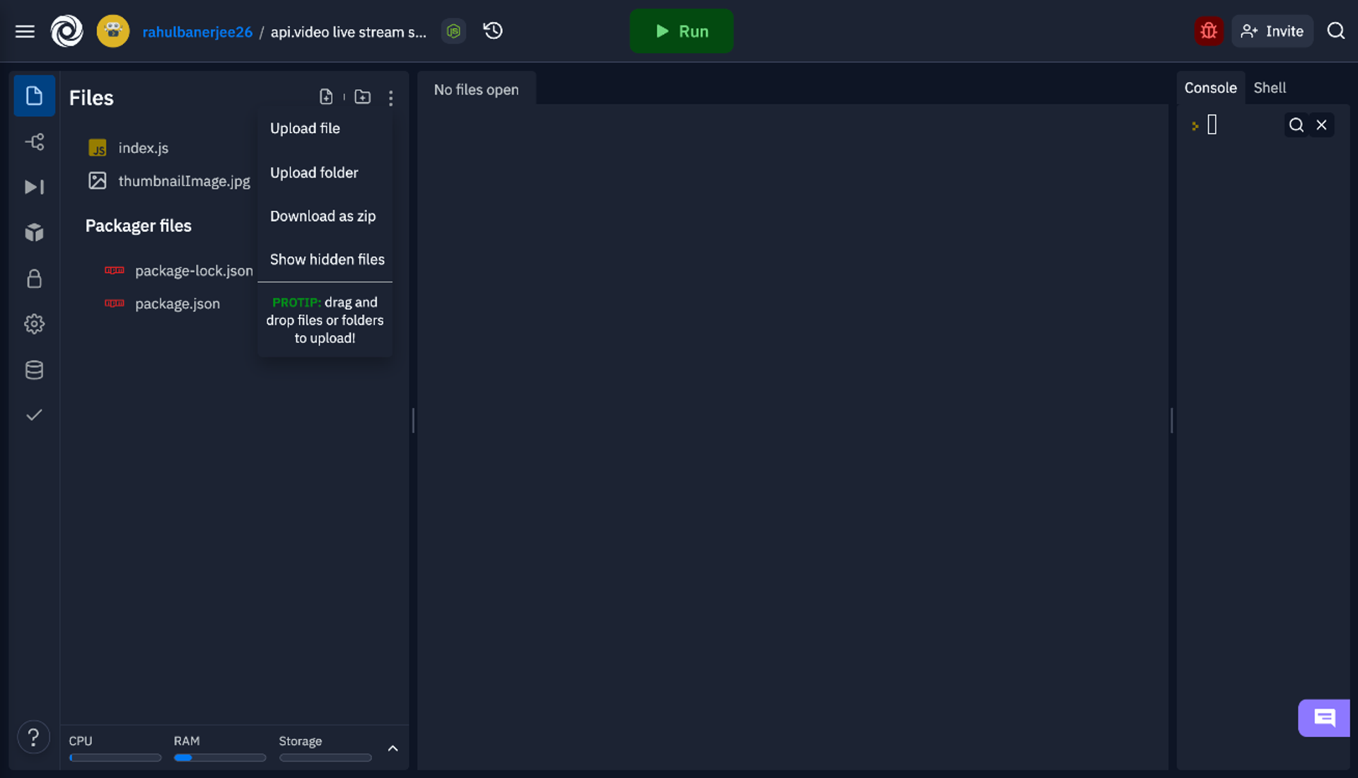 Replit — Build Your Own Livestreaming Service with api.video