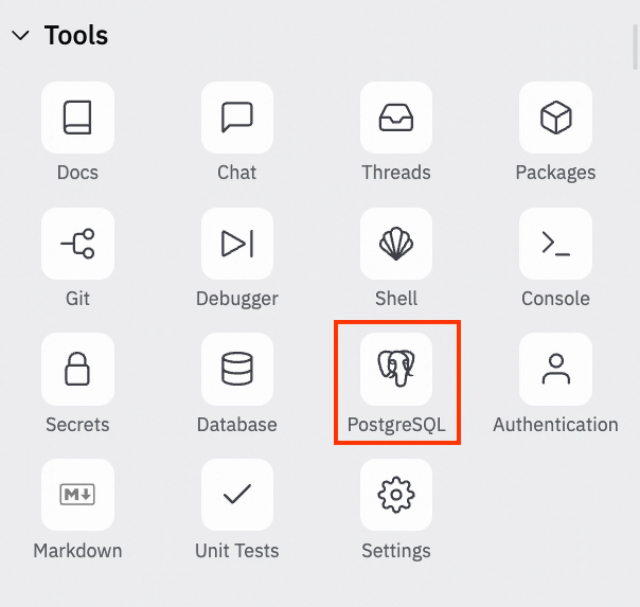 Replit — PostgreSQL Database Preview Now Available On Replit