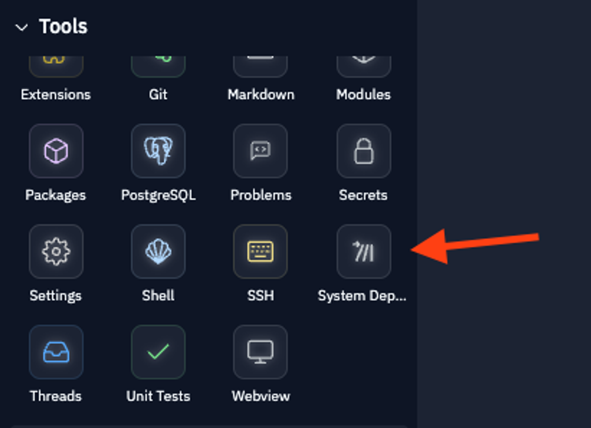 Replit — System Dependencies on Replit
