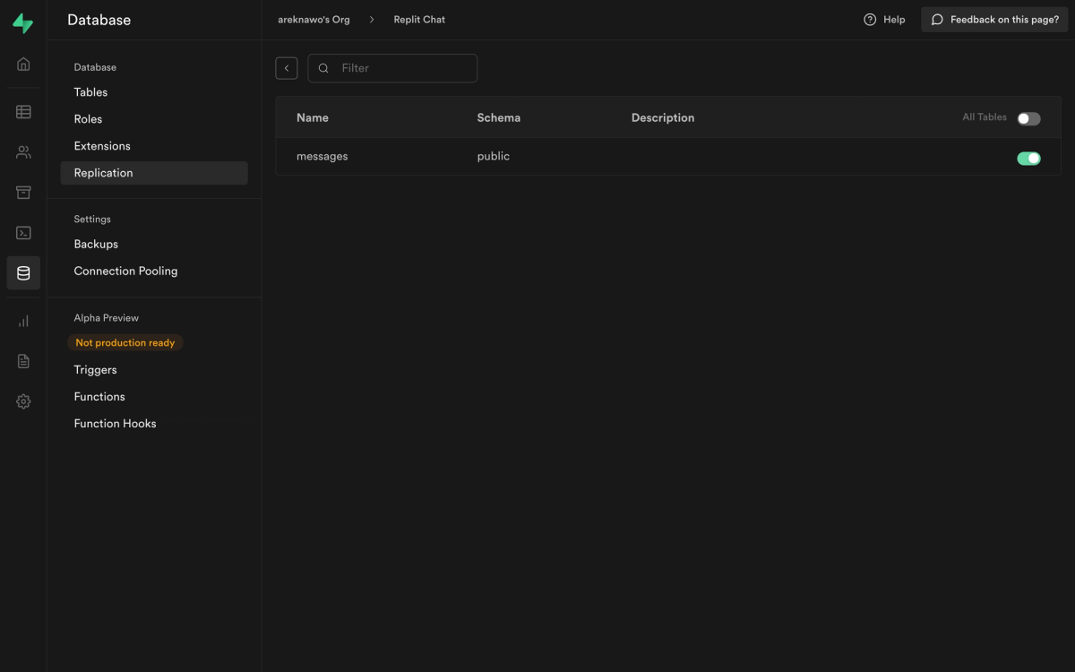 Replit — Making A Real Time Chat App With Supabase On Replit
