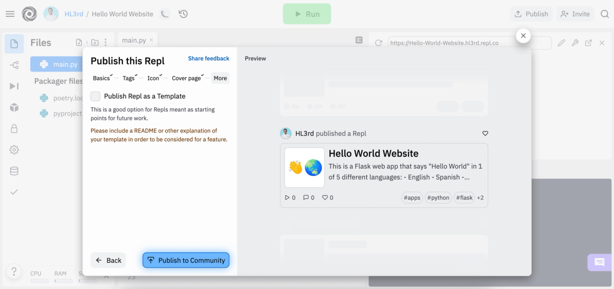 Replit — How to Get Your Repl Noticed