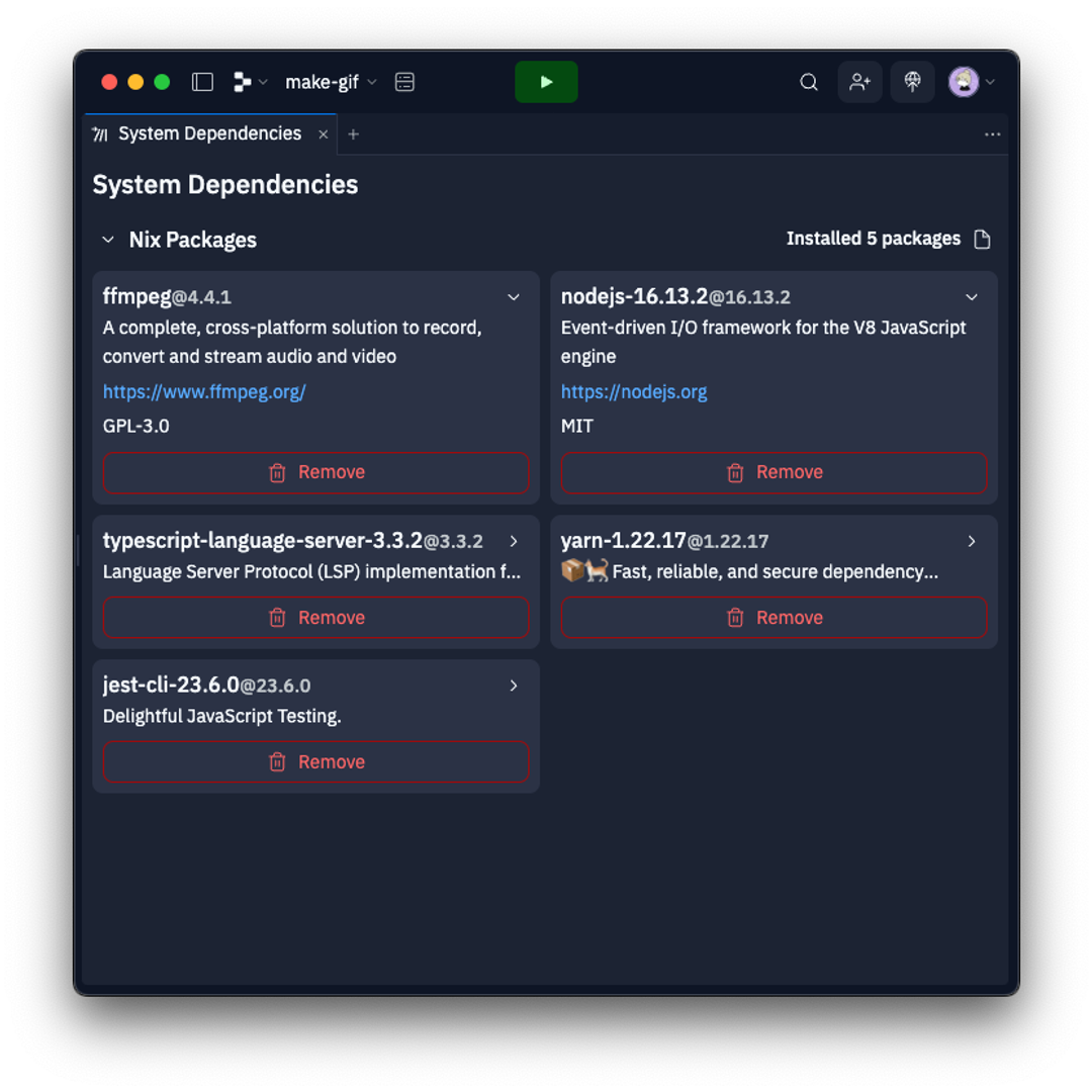 Replit — System Dependencies on Replit