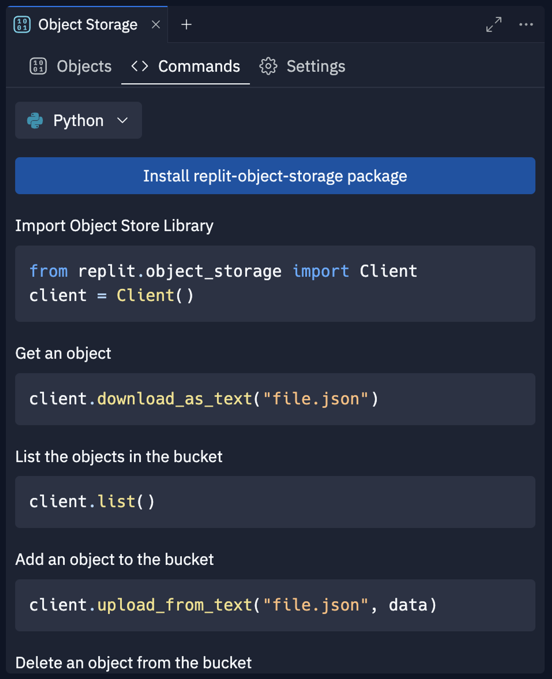 Replit — Introducing Object Storage