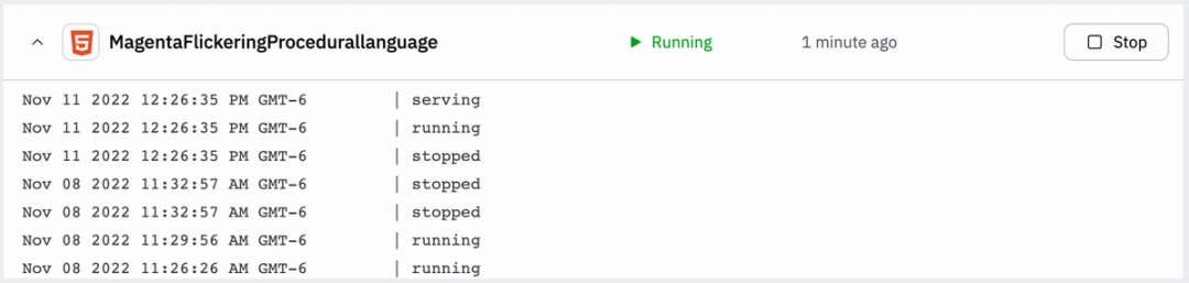 Replit — See Your Currently Running Repls
