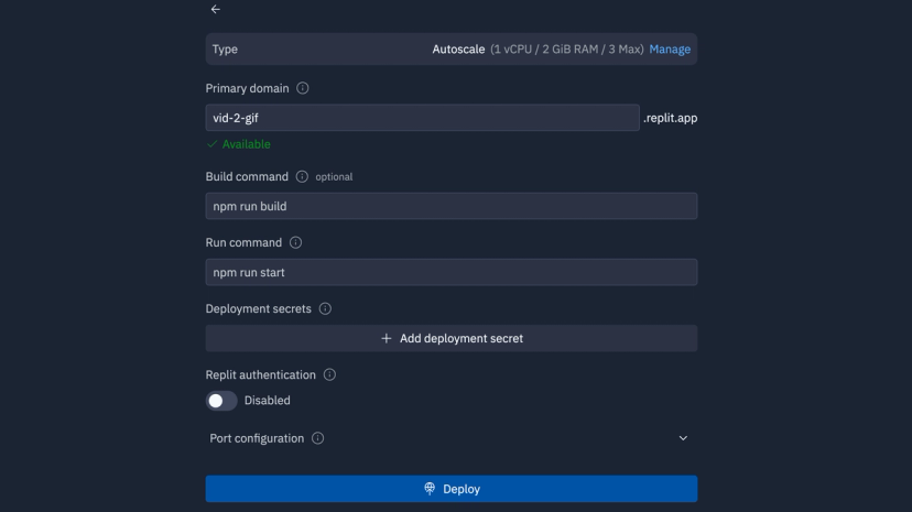 Deploy a GIF Conversion App on Replit - Replit