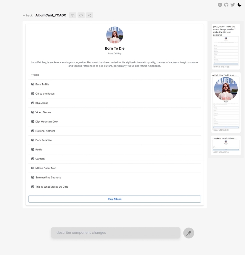 Replit — Openv0: The Open-Source, AI-Driven Generative UI Component ...