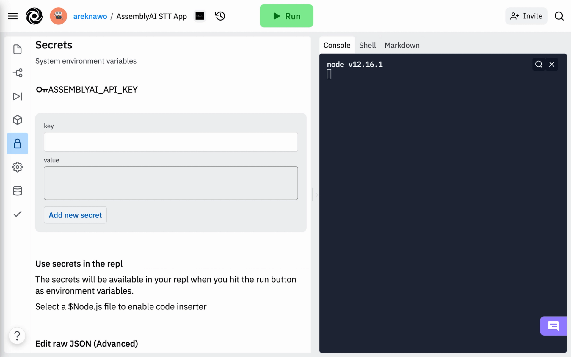Replit — Build a Speech-to-Text App with AssemblyAI on Replit