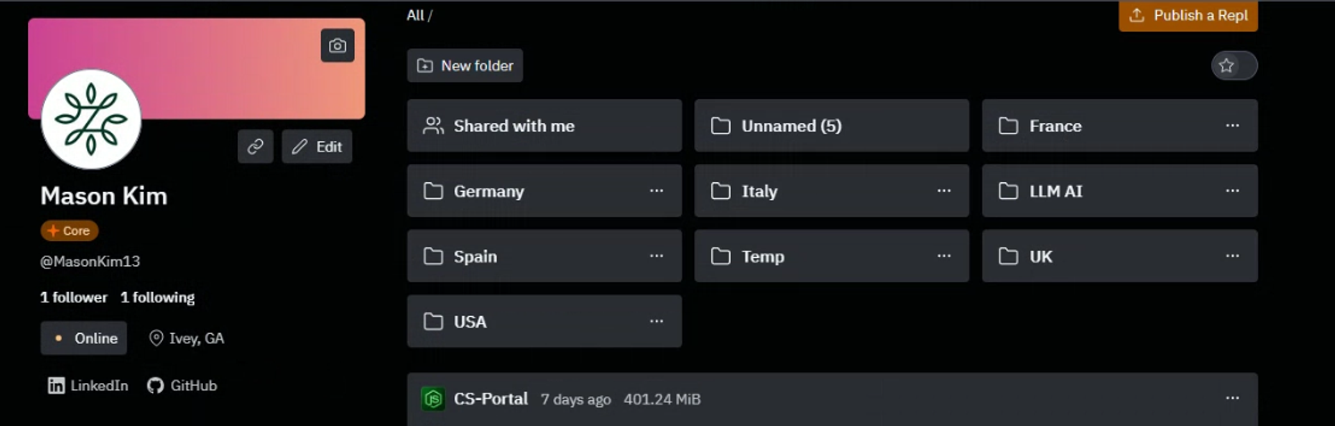 Replit — Builder Profile: Mason Kim