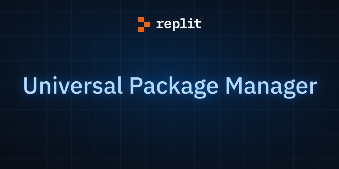 Replit — Universal Package Manager