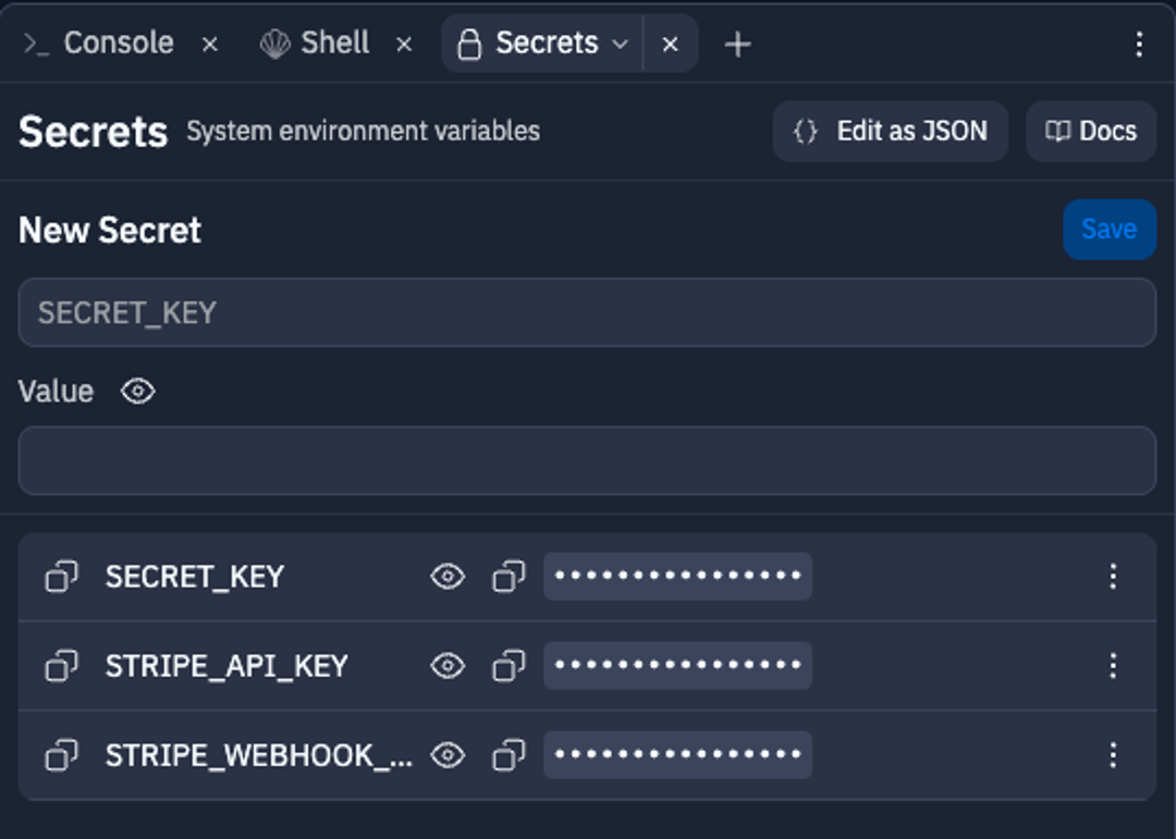 Replit — Keeping Your API Keys Safe