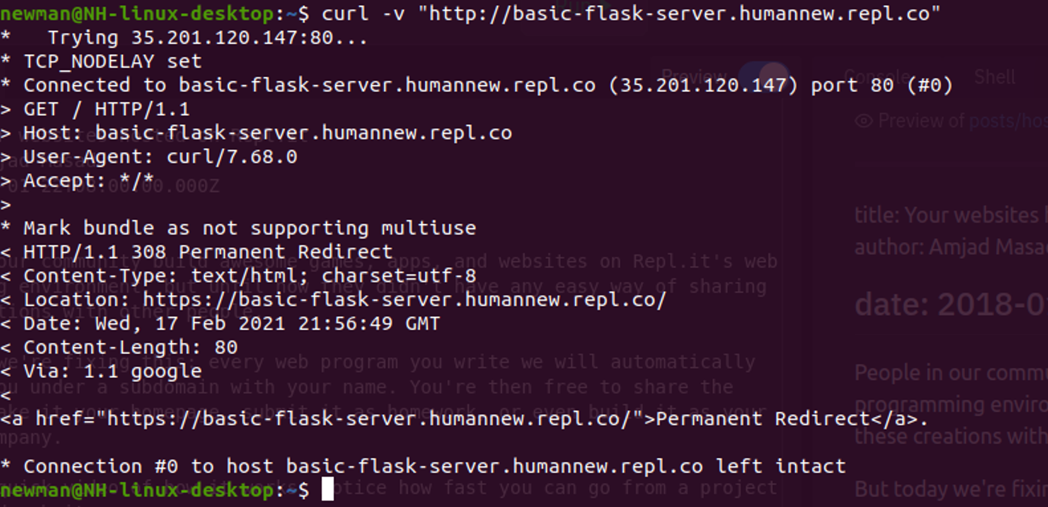 Replit — HTTPS by default