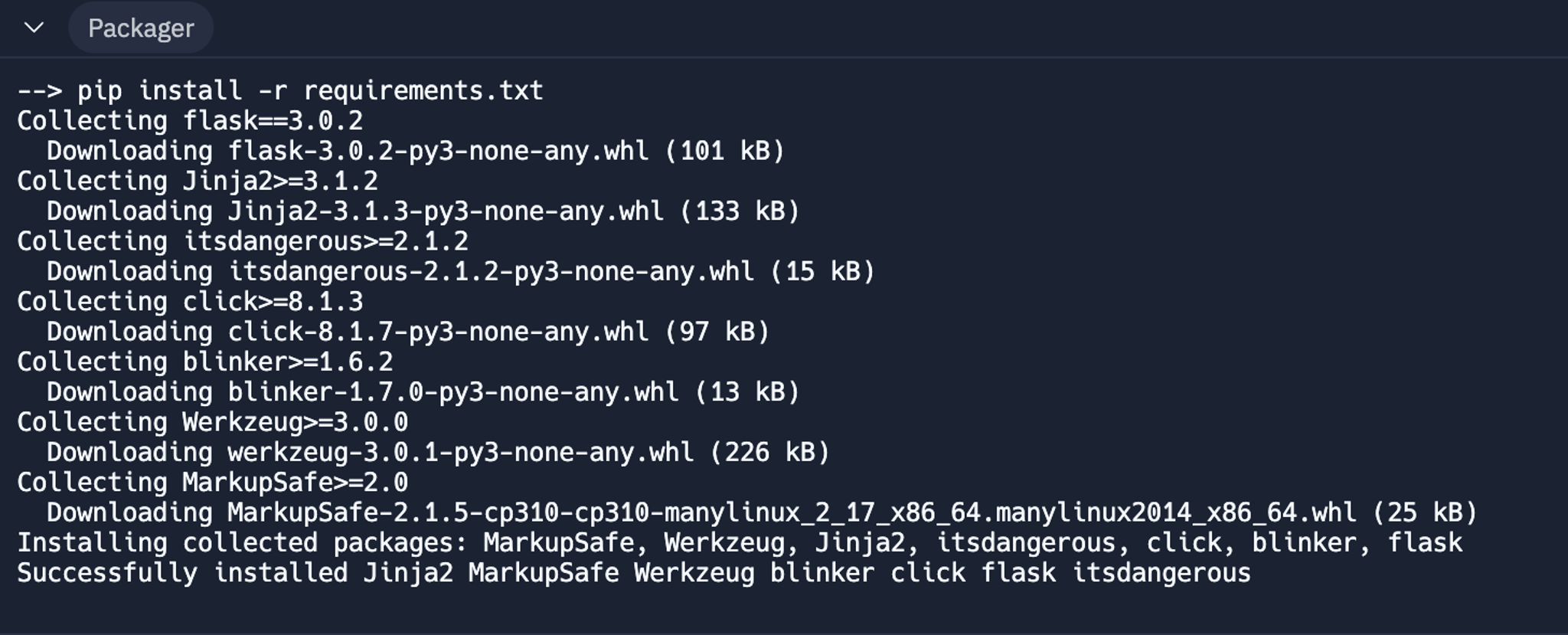 Replit — Replit + pip
