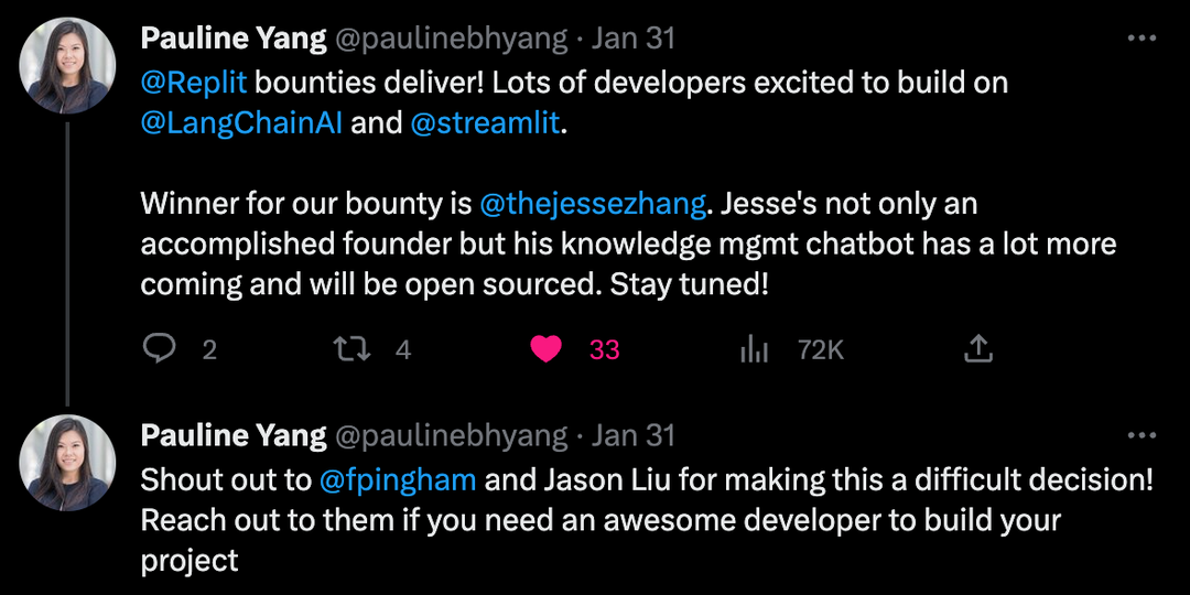 Replit — Altimeter Capital: Supporting builders in AI with Bounties