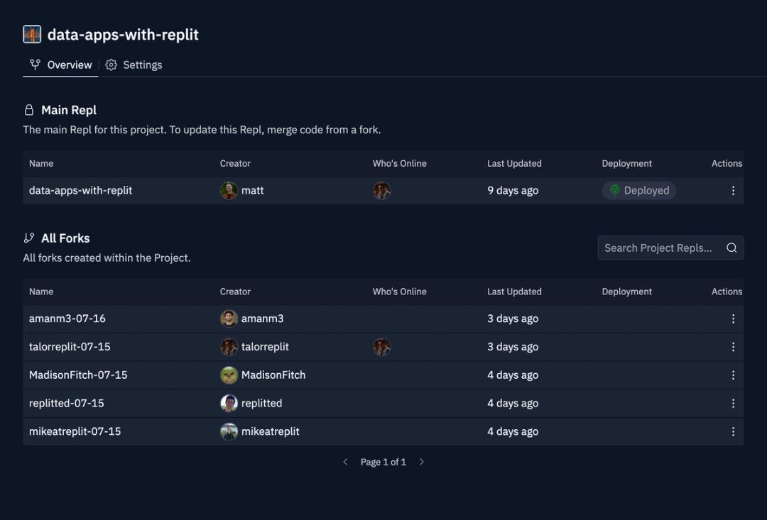 Replit — Introducing Replit Projects