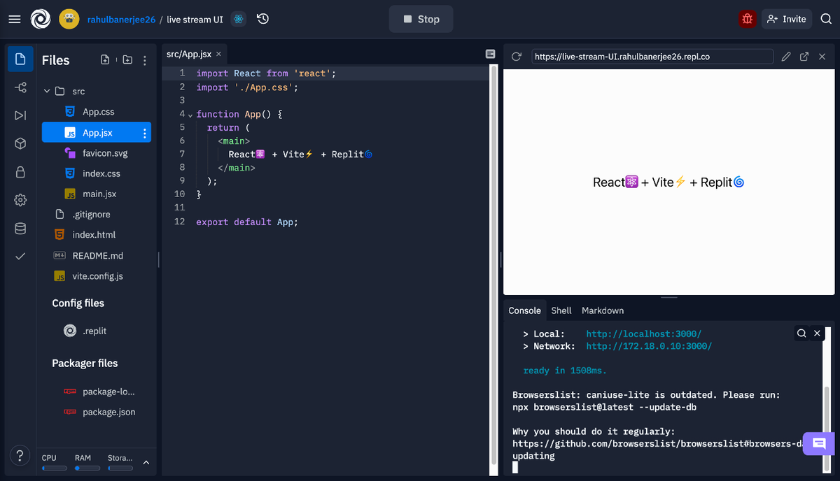 Replit — Build Your Own Livestreaming Service with api.video