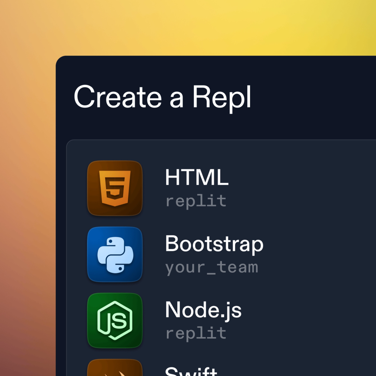 Replit CDE – Build and ship, all in the editor