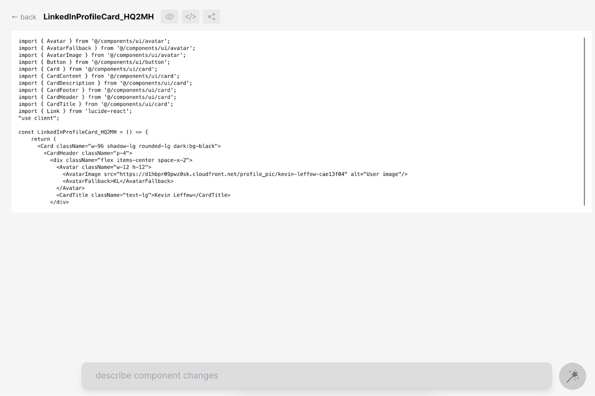 Replit — Openv0: The Open-Source, AI-Driven Generative UI Component Framework