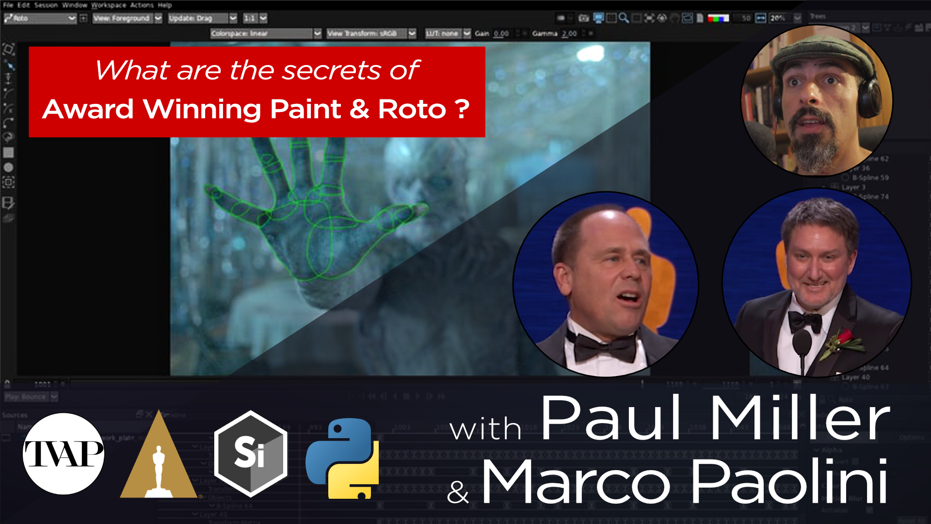 Powering Invisible VFX, with Paul Miller and Marco Paolini, creators of ...