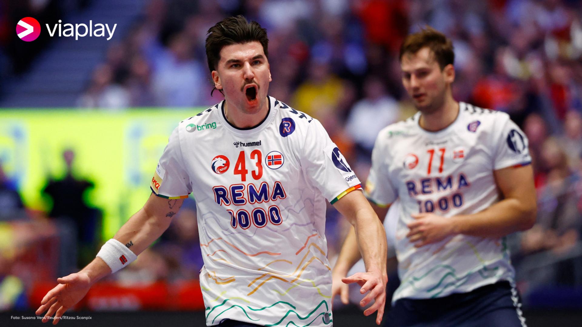 Håndball-EM for menn 2026 - komplett sendeskjema | Strim
