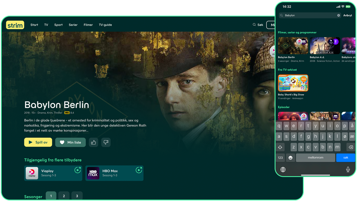 Strømmetjenester – gjort på en enklere måte for deg | Strim