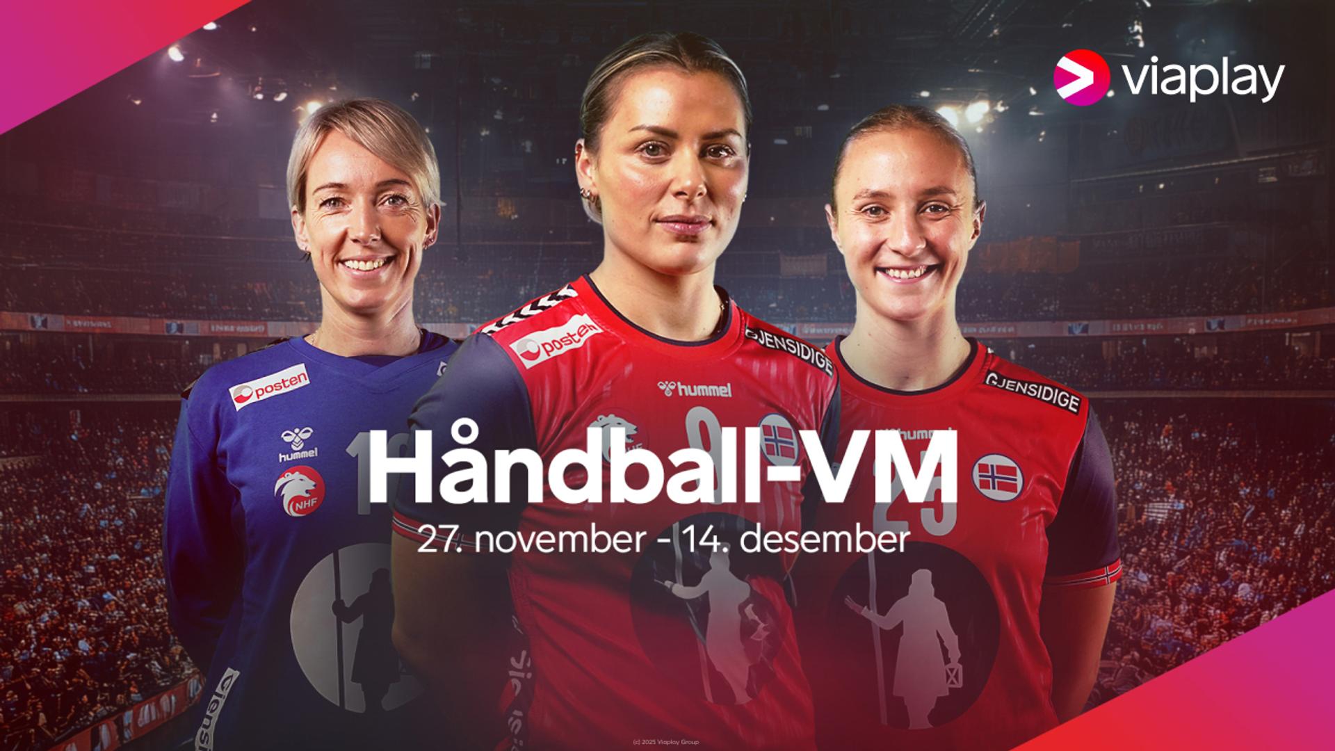 VM i håndball for kvinner 2025 - komplett sendeskjema | Strim