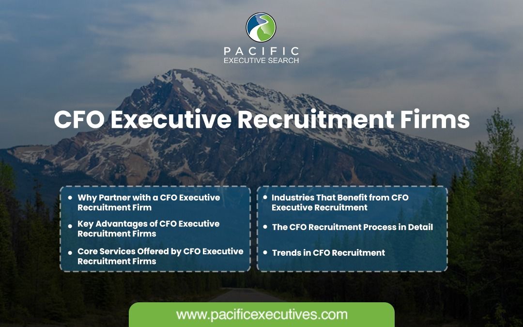 CFO Executive Recruitment Firms for Top Finance Leaders