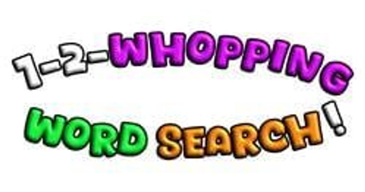 1-2-Whopping Word Search! (PS4) – Gameplay, Info, Screenshots & FAQs ...
