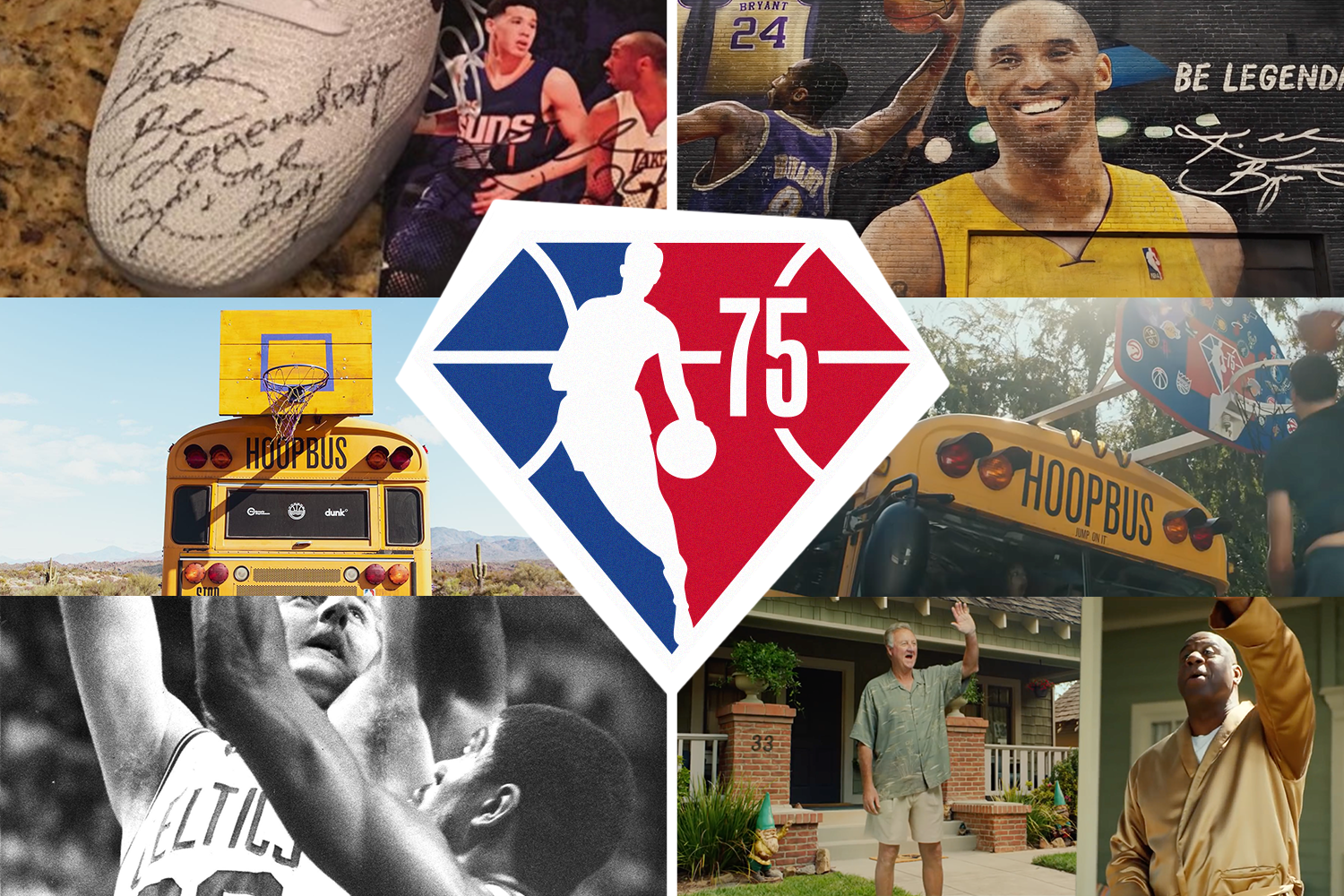 NBA Lane: 75th Anniversary, Historical Moments & Star Players