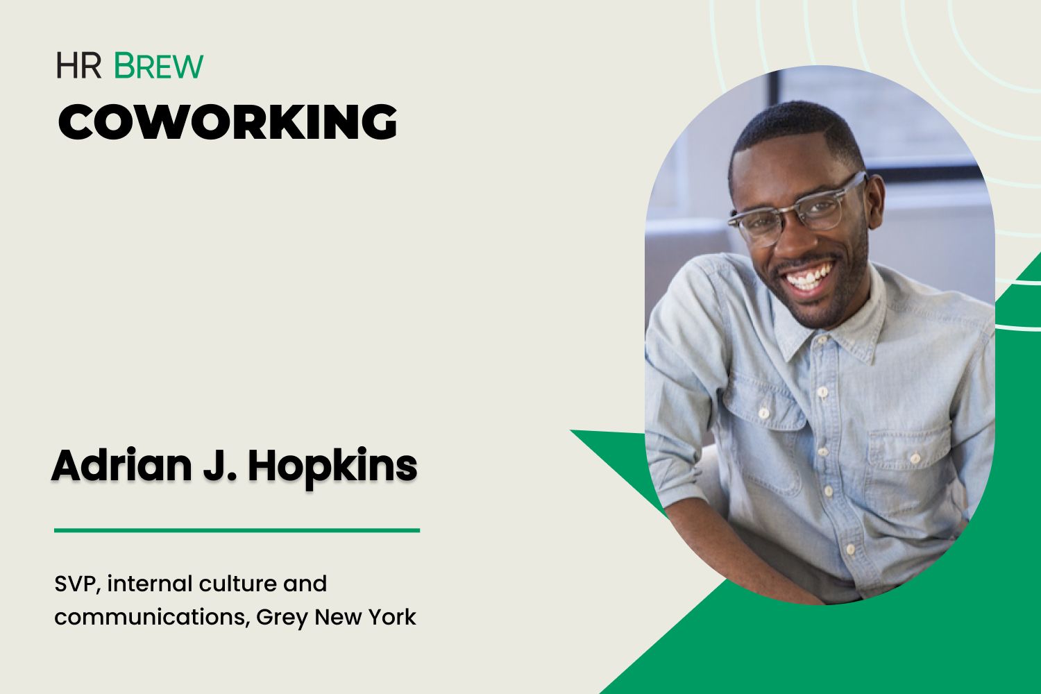 An interview with Adrian J. Hopkins