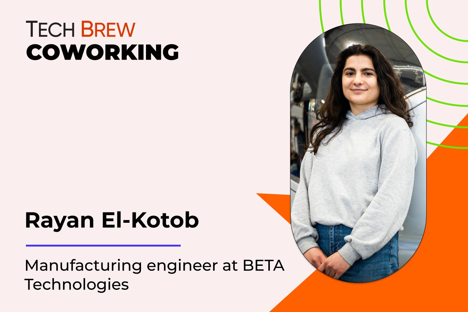 Coworking with Beta Technologies' Rayan El-Kotob