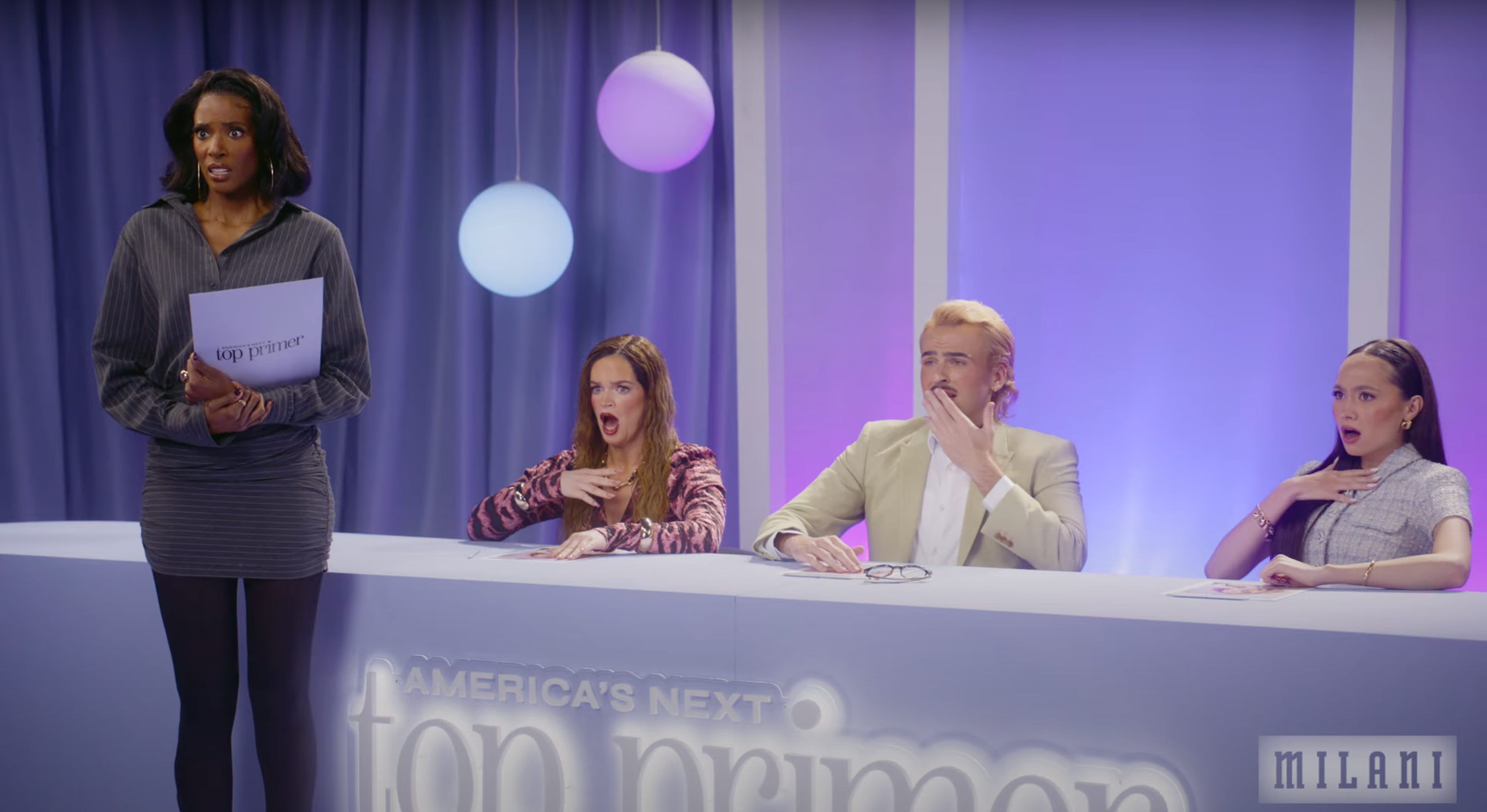 Milani Cosmetics gets nostalgic with an ‘America’s Next Top Model’ homage