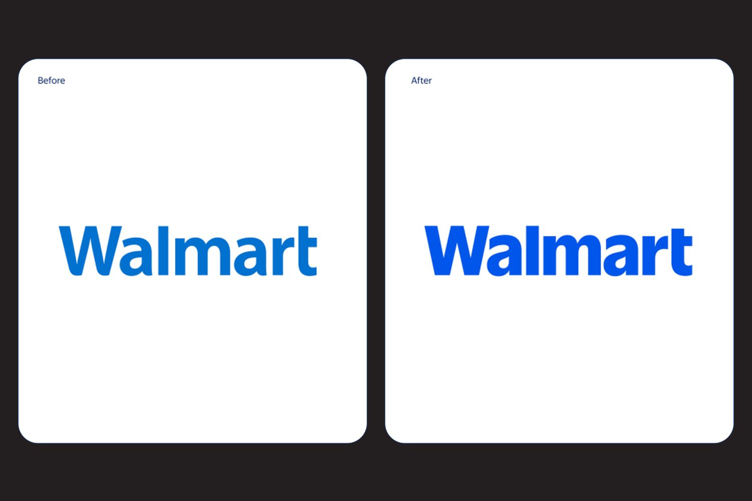 Walmart introduces new (but very similar) logo