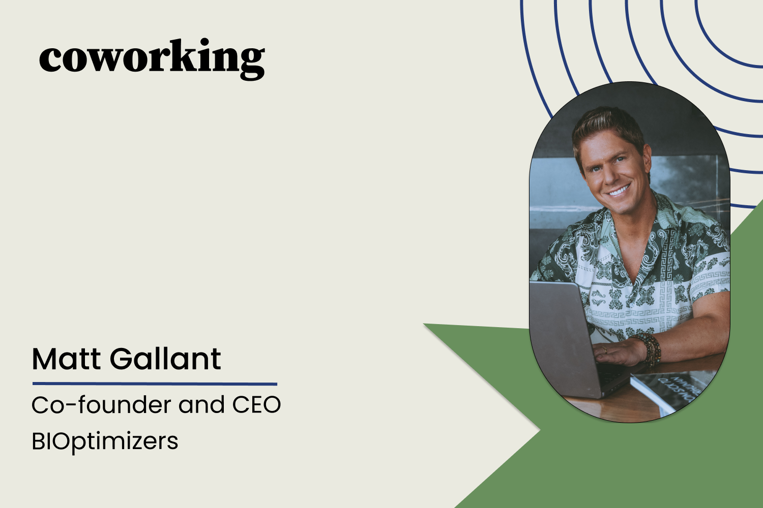Meet BIOptimizers co-founder and CEO Matt Gallant